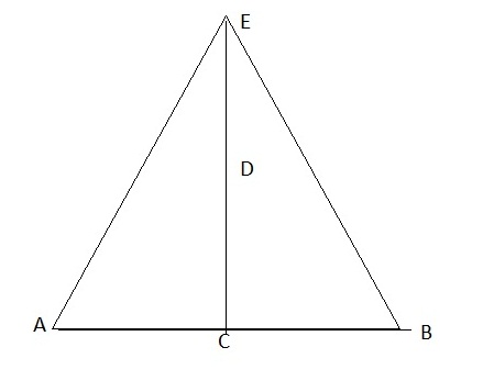 Engineering drawing: PARABOLA by TRIANGLE METHOD