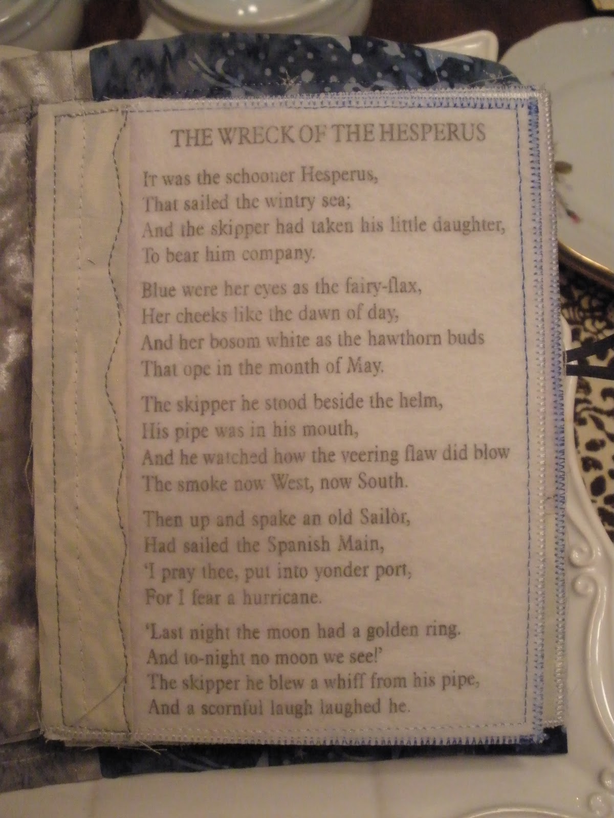 The Red Tin: The Wreck of the Hesperus