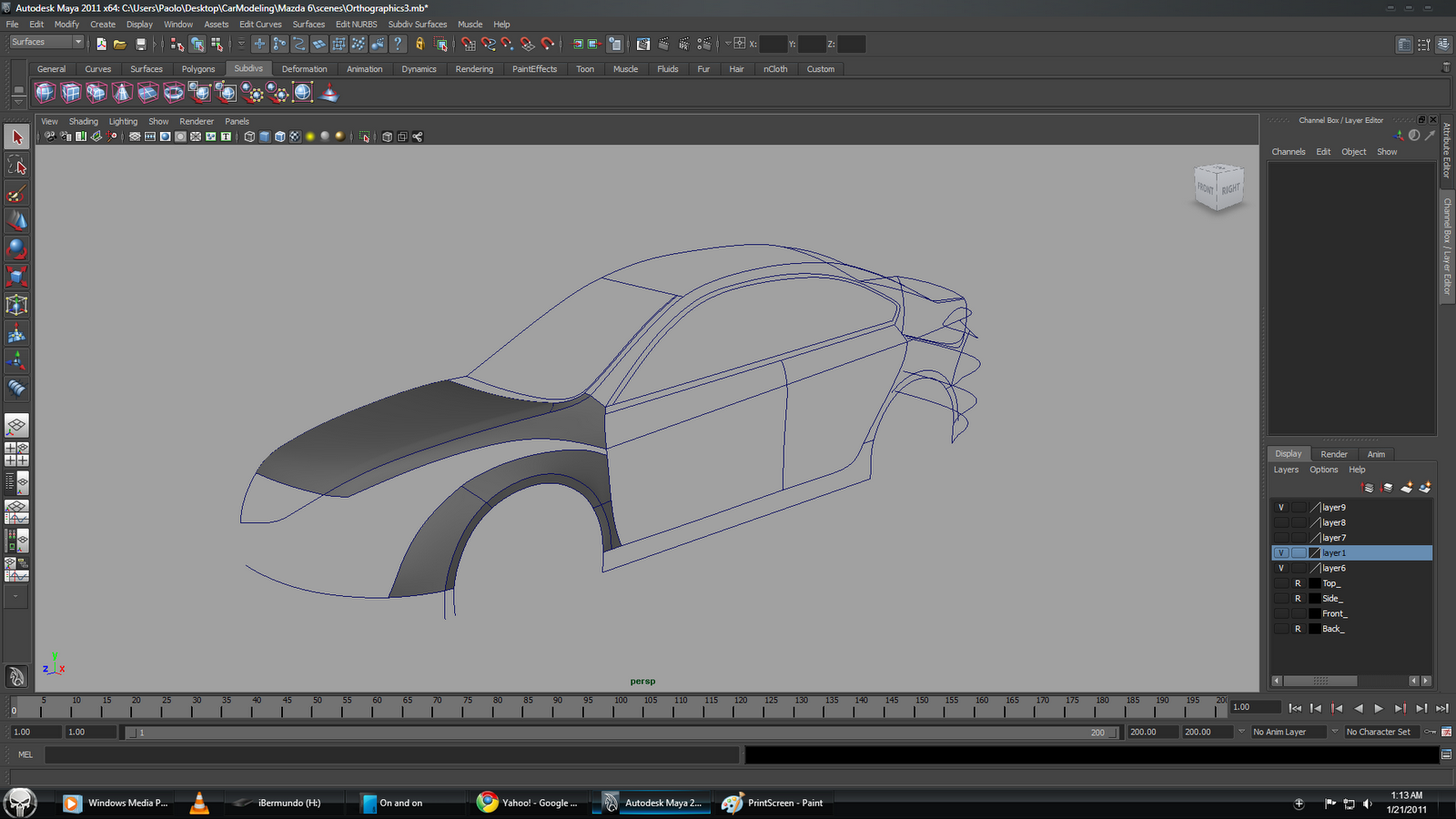 -Riusaga Online-: 3D car modeling