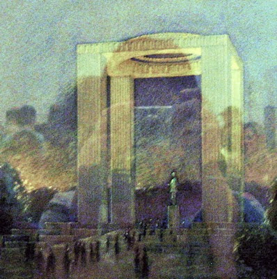 architectural ruminations: Chicago's Alexander Hamilton Memorial