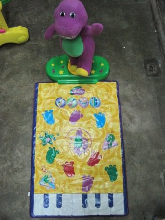 JuaiMurah: Fisher Price Barney Move N Groove Dance Mat
