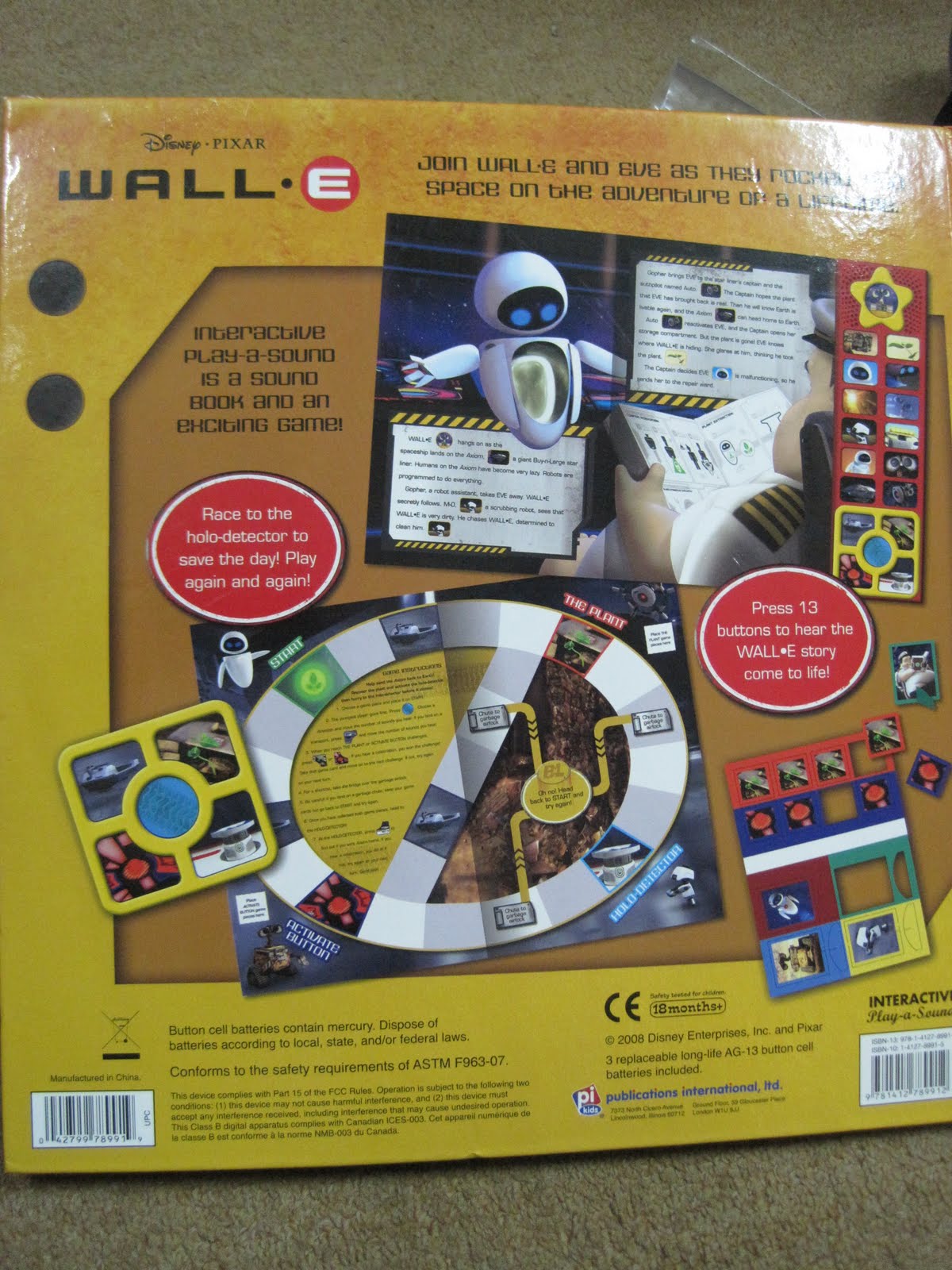 JuaiMurah: Wall E Musical N Sound Book