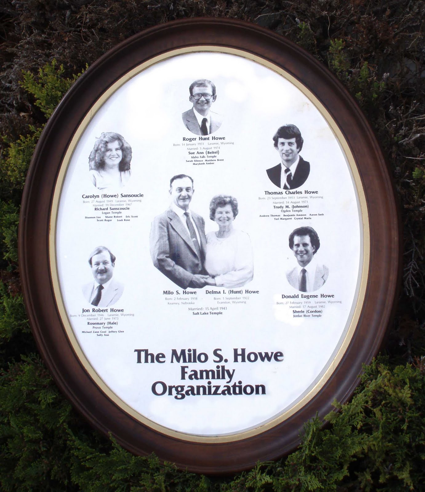 MUSH-FO-U: Milo S. Howe Family Organization