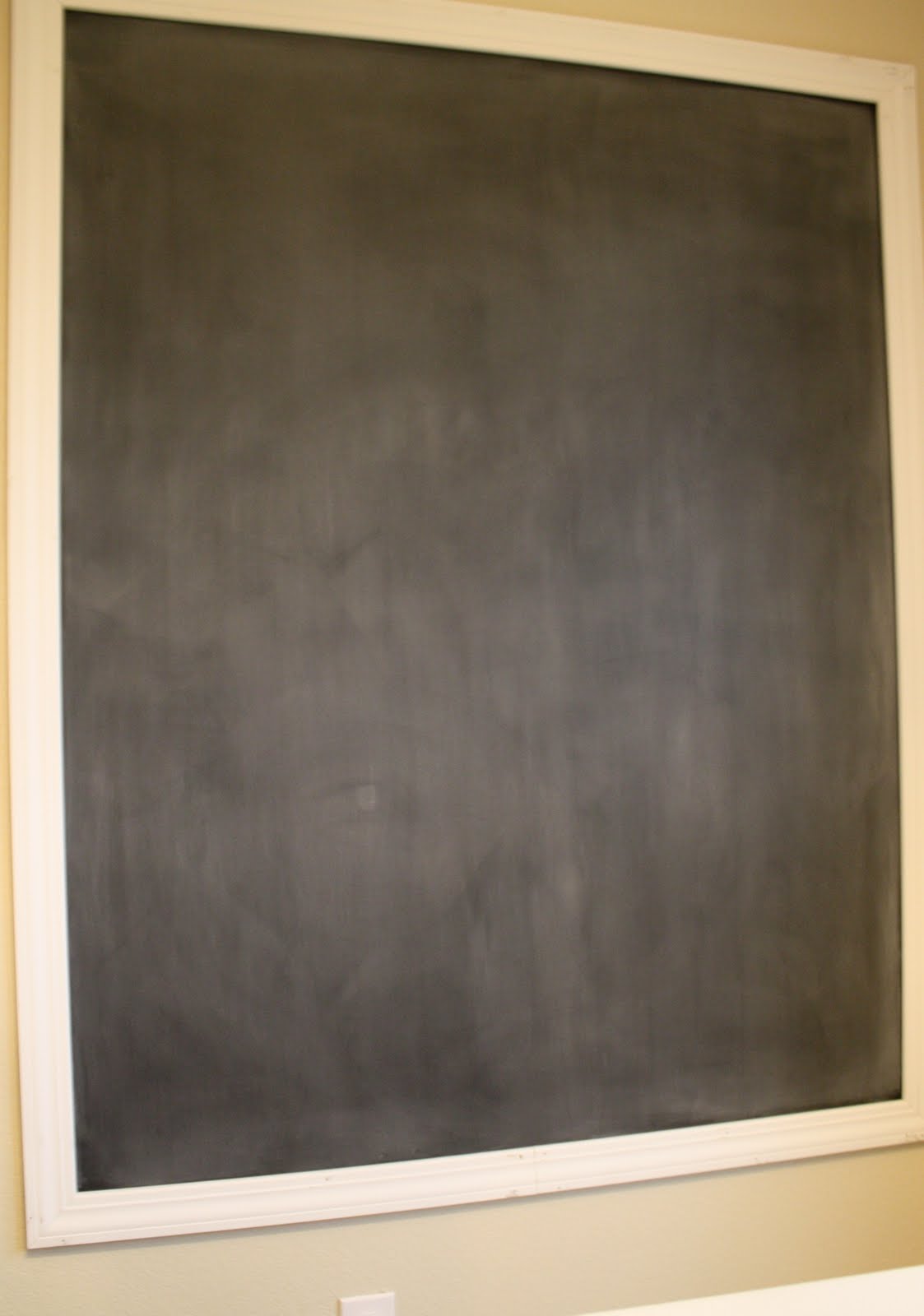 It's Good to be Queen: how i made a chalkboard that's as tall as i am
