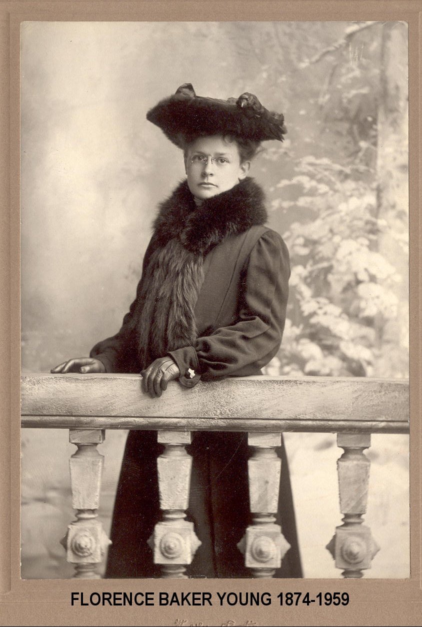 taylorbakercousins: Florence Baker Young Leet, By Aunt CB