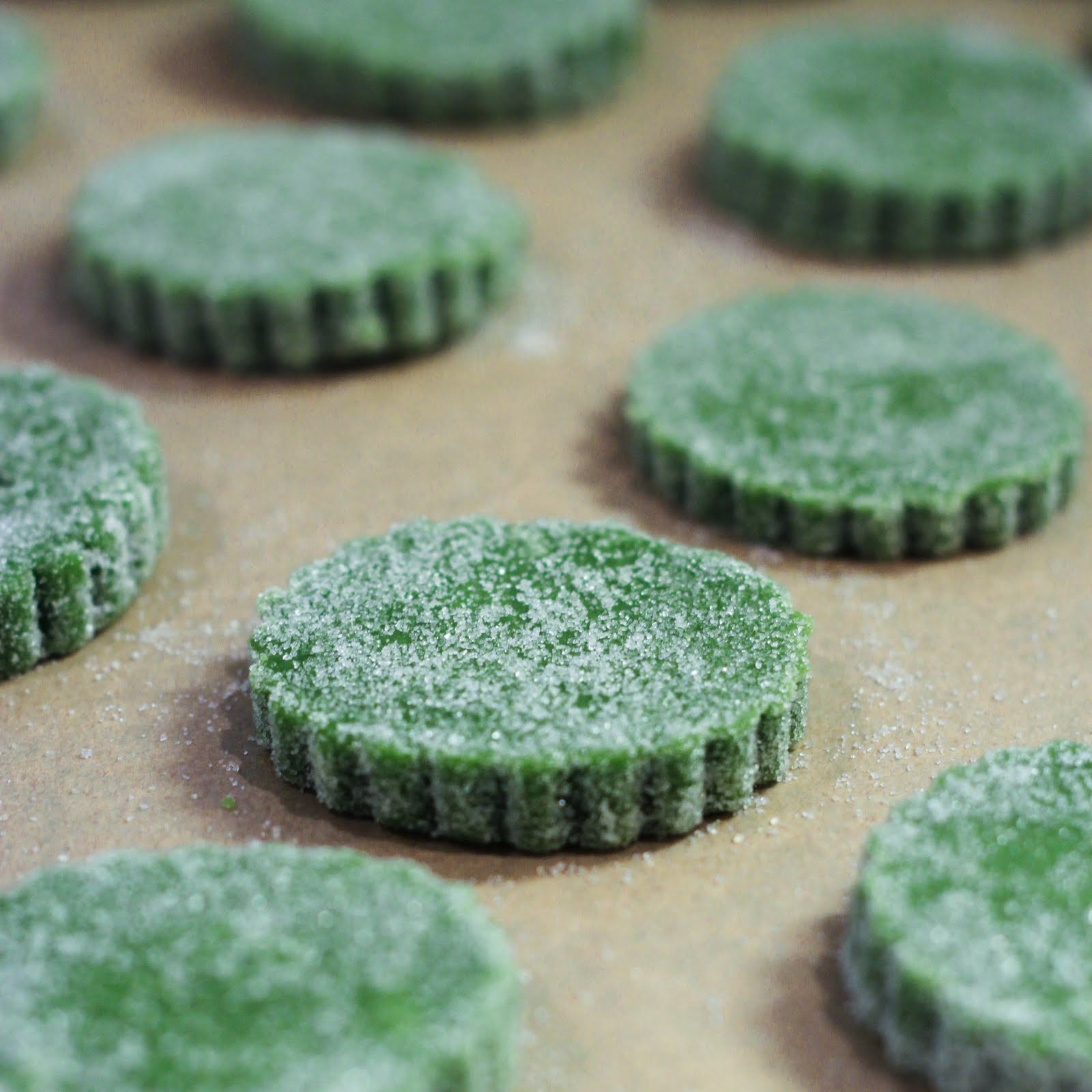 Matcha Green Tea Shortbread Cookies — asian , cookies , dessert ...