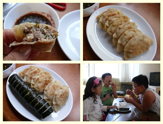 Lezzetli Kore yemek: Home made Mandu