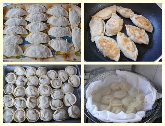 Lezzetli Kore yemek: Home made Mandu