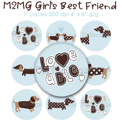 TicTacTogs - Original Graphic Design: M2MG Girl's Best Friend Ribbon ...