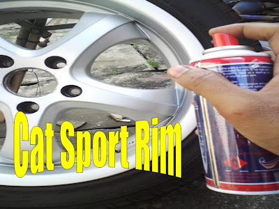Fire Starting Automobil: DIY tip-tip cara cat sport rim sendiri