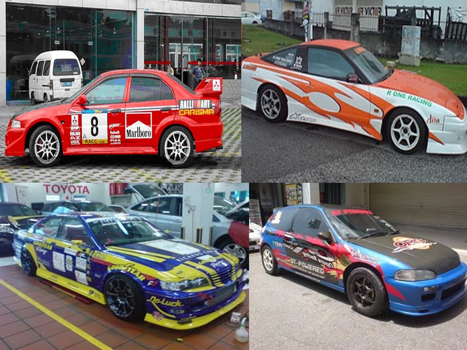 Fire Starting Automobil: DIY Tip Pasang Sticker Costum Design Sendiri