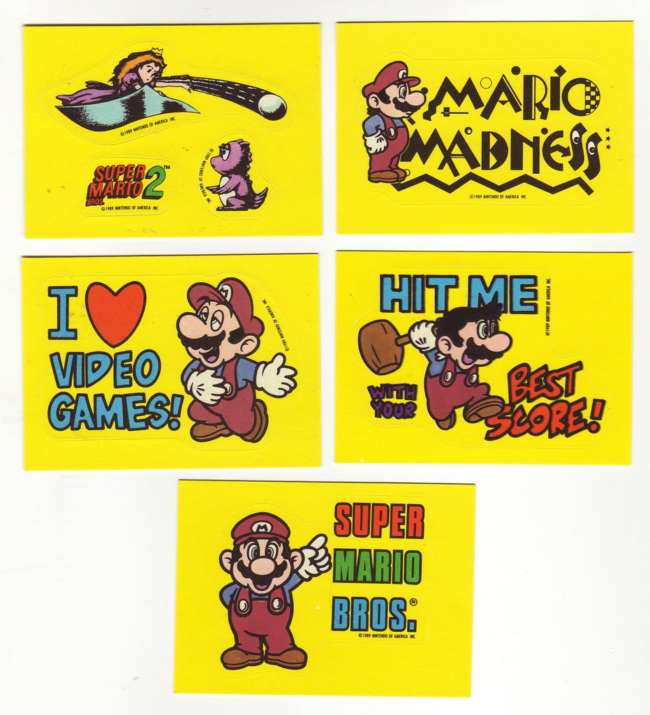 Embalm: Nintendo Trading Cards - Stickers