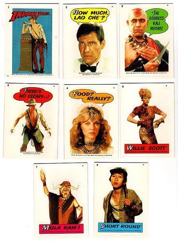 Embalm: Indiana Jones Trading Cards - Stickers