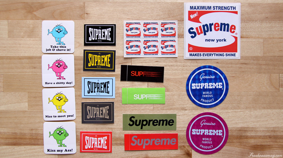 Embalm: Supreme Sticker Collection - Clarence Nathan