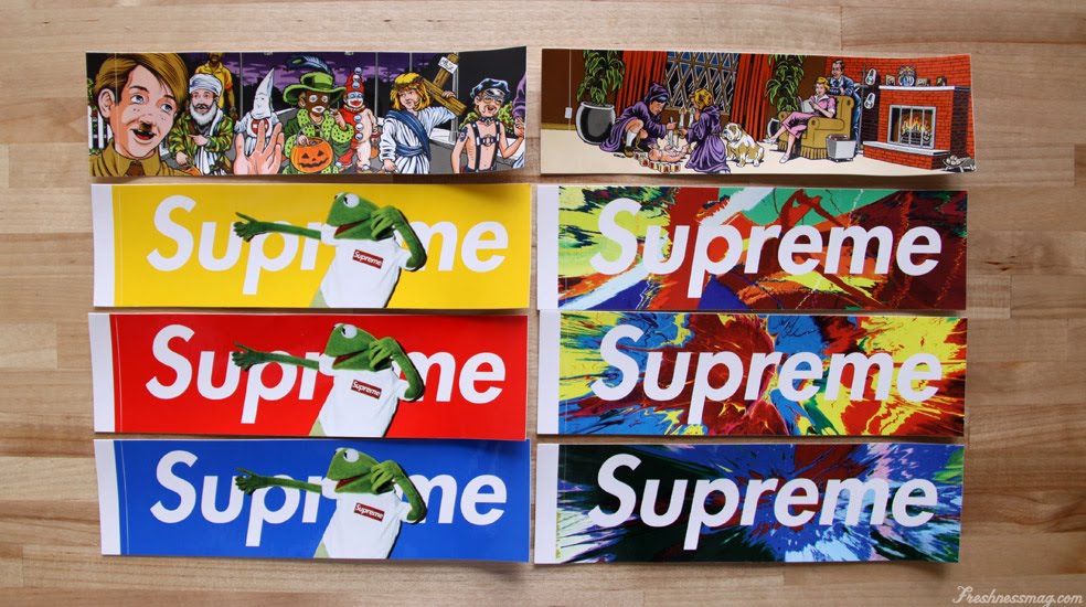 Embalm: Supreme Sticker Collection - Clarence Nathan