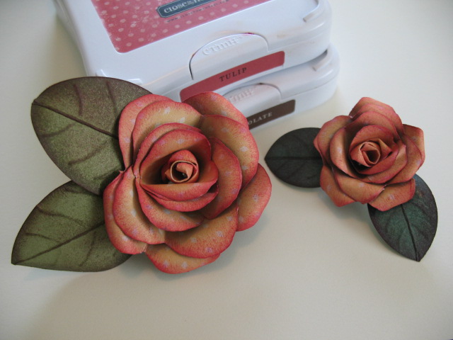 Paper Pleats and Ribbon Roses: Paper Roses Instructions