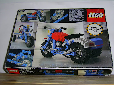 Lego Maker: 857 Technical Lego Motorbike and Sidecar