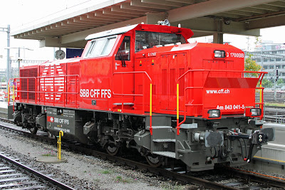 Planes and Trains - Trains: SBB / Am 843 041-5