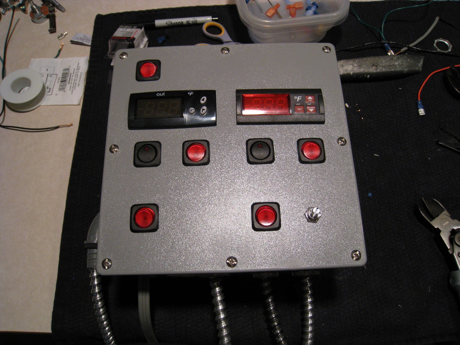 Black Alley Brewing: The Control Panel and Sensors