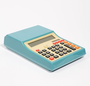 Domestic Sluttery: Home Office: Ker-ching! Retro calculator
