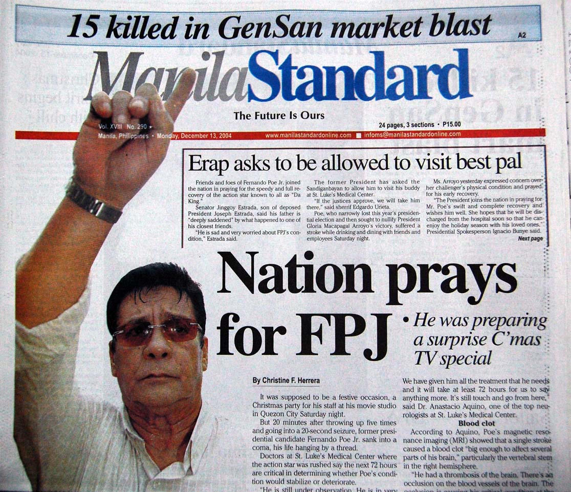 Video 48: THE HEADLINES 3 YEARS AGO: FPJ IS DEAD