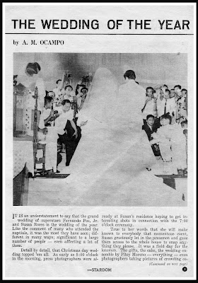 Video 48: FPJ- SUSAN ROCES ROMANCE: THE WEDDING --- "A FAIRY TALE COME ...