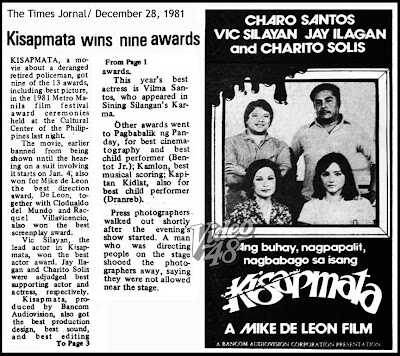 Video 48: THE EIGHTIES # 278: CHARITO SOLIS, VIC SILAYAN, JAY ILAGAN ...