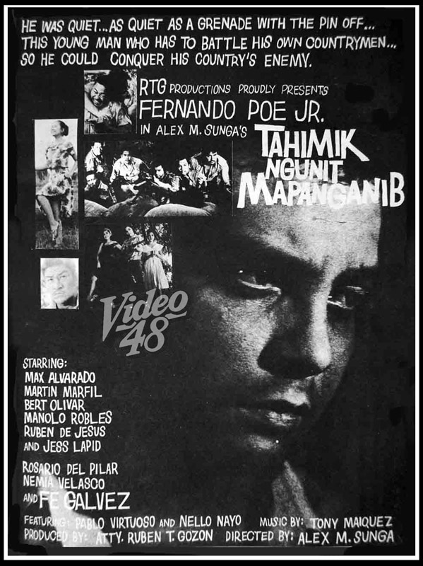 FPJ: "TAHIMIK NGUNI'T MAPANGANIB" (1963) NOW ON ORIGINAL DVD