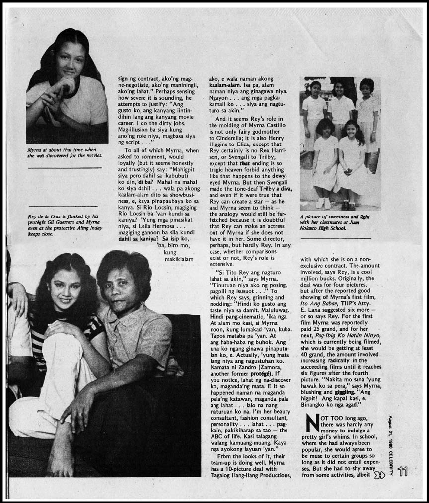 Video 48: BOLD STARS OF THE 80s #9: MYRNA CASTILLO