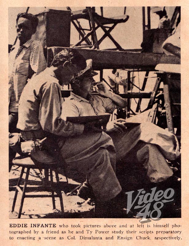 Video 48: APRIL 14, 1950: TYRONE POWER ESCAPES DEATH DURING "GUERRILLA ...