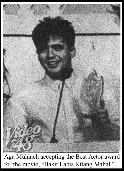 Video 48: THE 1992 METRO MANILA FILM FESTIVAL: AGA MUHLACH TOPS AWARDS ...