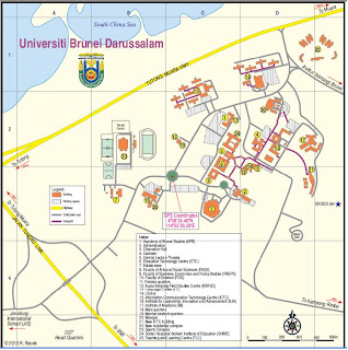 The Estate Office: UNIVERSITI BRUNEI DARUSSALAM CAMPUS MAP (UBD MAP) II