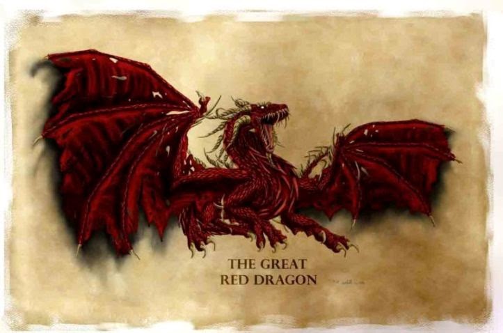 Colina do Dragão: "The Great Red Dragon" by William Blake