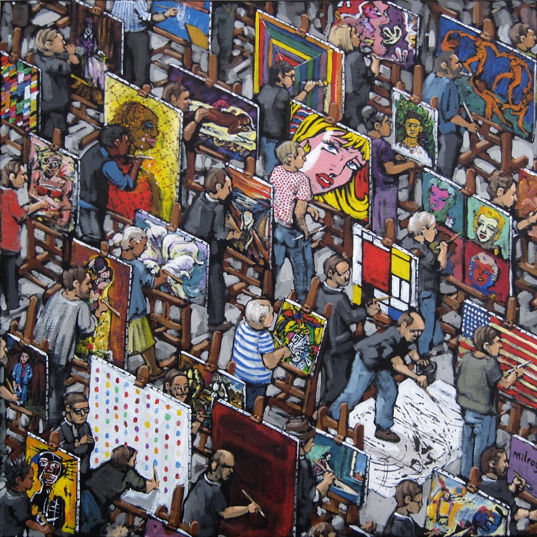 james milroy: More Painters Painting