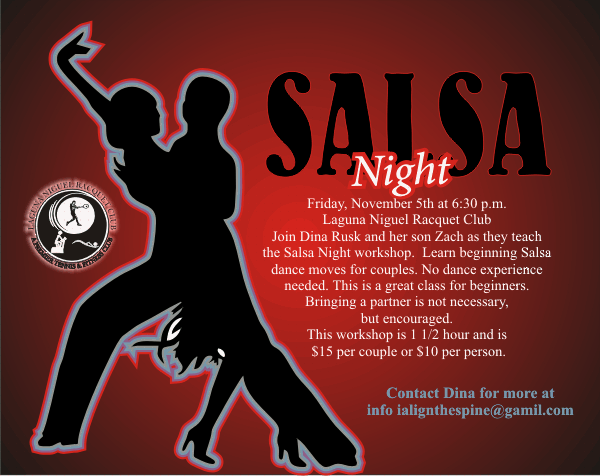 Laguna Niguel Racquet Club: Salsa Night at LNRC