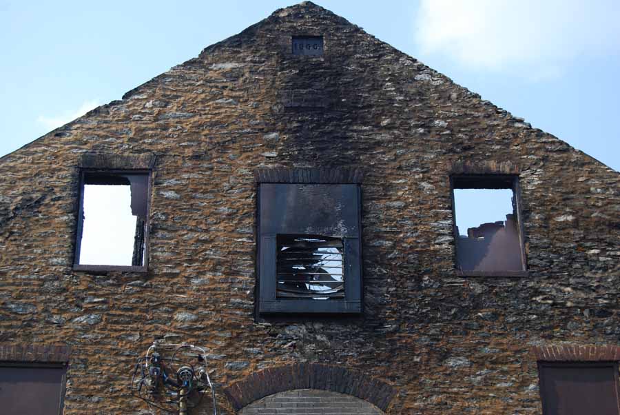 Lew's Other Pics: Window Views - Burned out windows