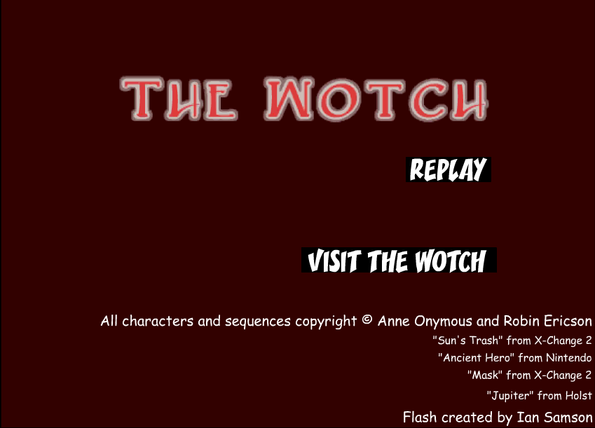 Webcomic Purgatory: Library Section: The One Who Watches The Wotch ...