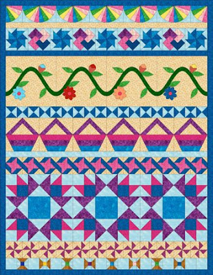 ForestJane Designs: Row Quilt