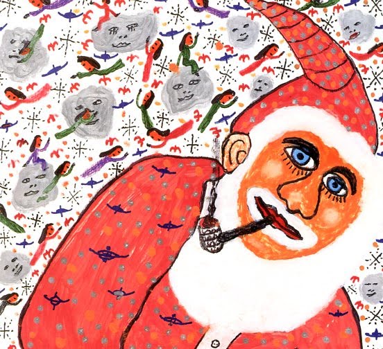 stopping off place: Howard Finster: The Night Before Christmas/This ...