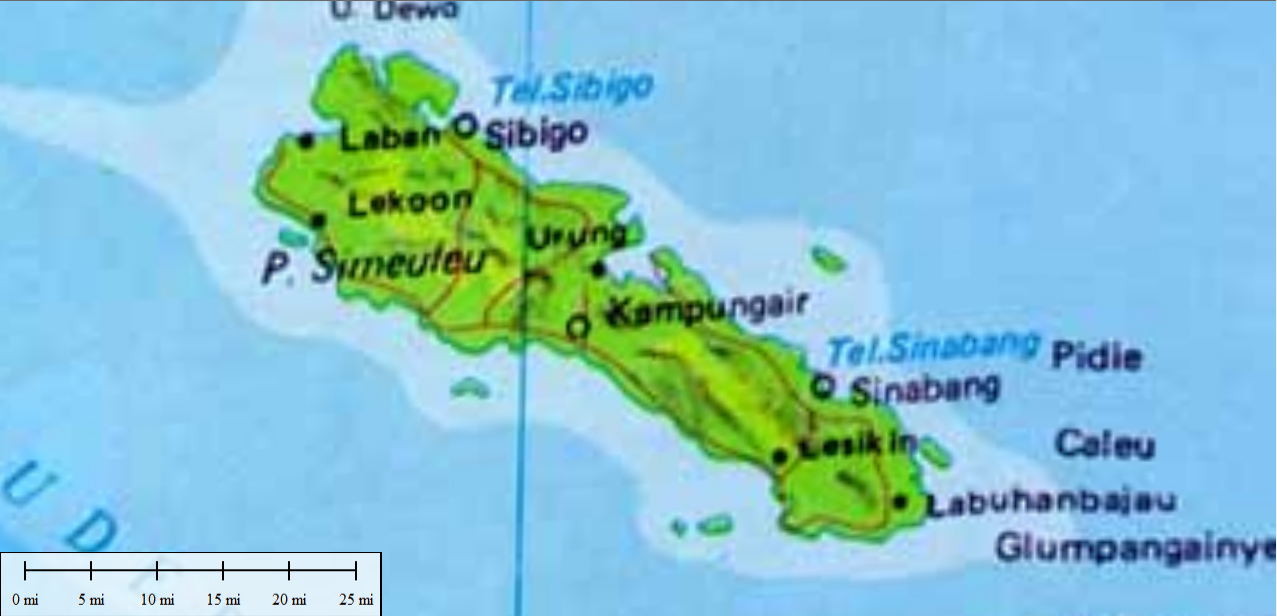 aceh-maps: Simeulue Island