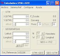 UN POCO DE TODO...: Conversor de coordenadas