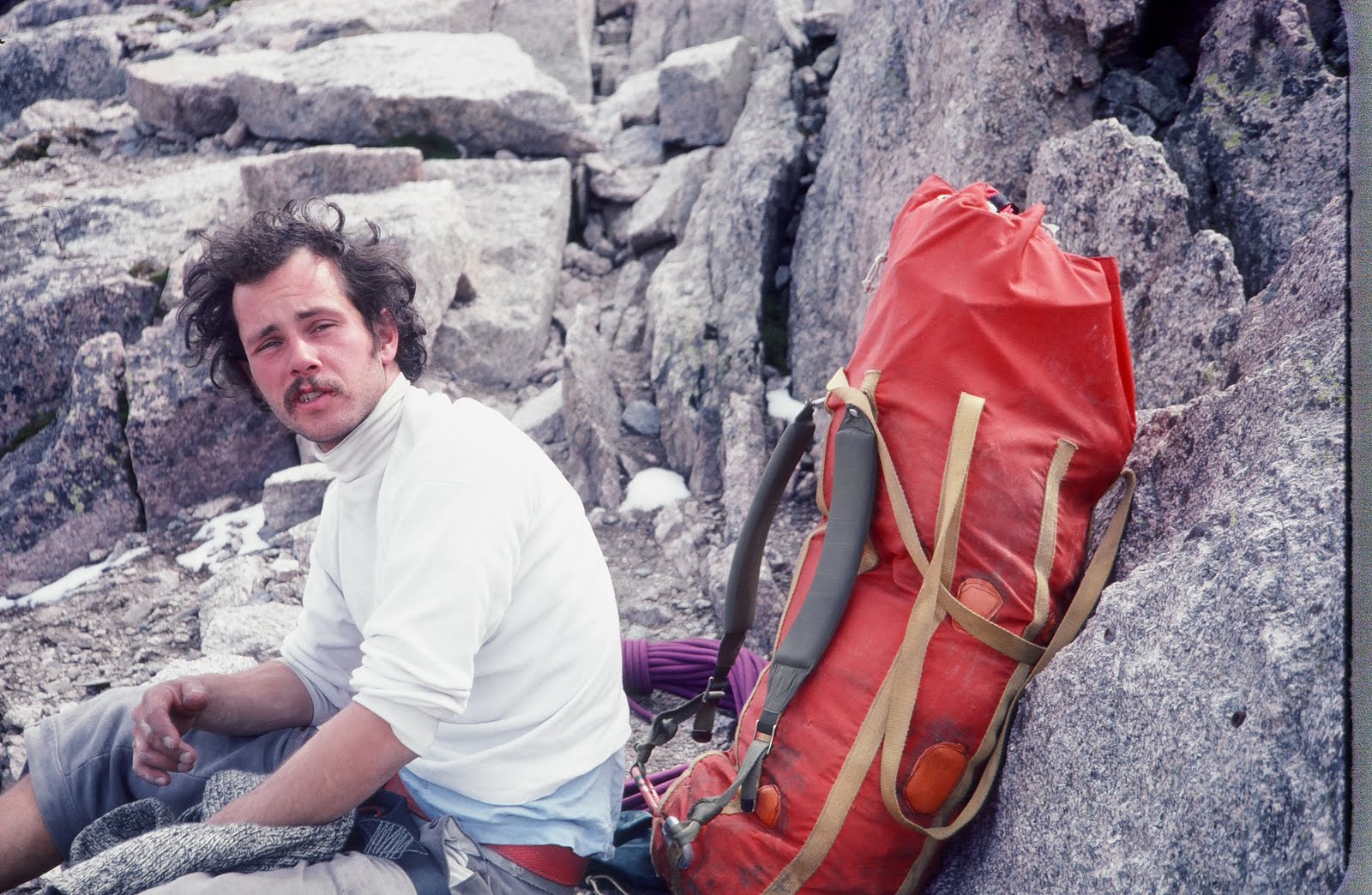 ROCK - ER - WAVES: Images From My Climbing Days