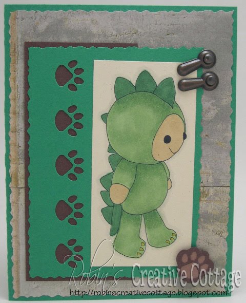 Robin's Creative Cottage: Chibi Dino Boy