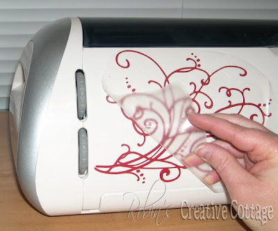Robin's Creative Cottage: My Newly Decorated Cricut Expression Machine