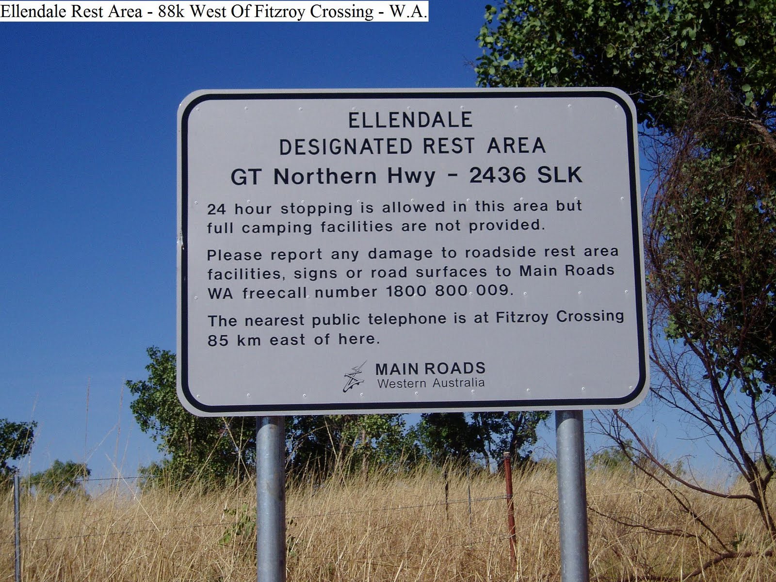 Nannapop Continued: Perth to Darwin Campsites