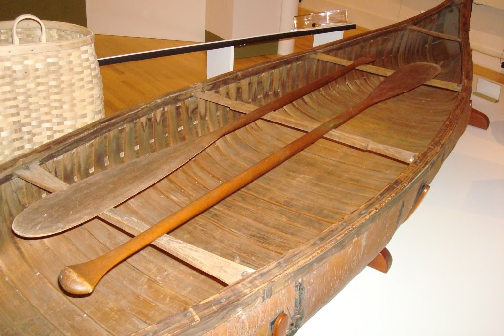 Indigenous Boats: Birchbark Canoe at Abbe Museum