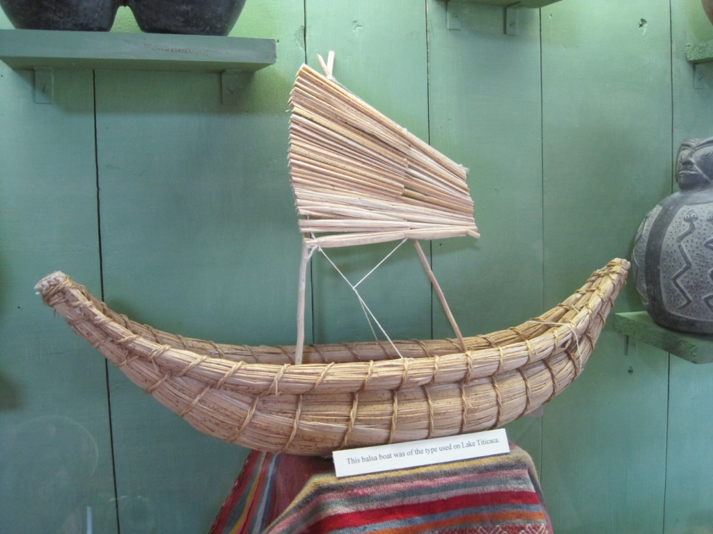 Indigenous Boats: Two Models at the Wilson Museum