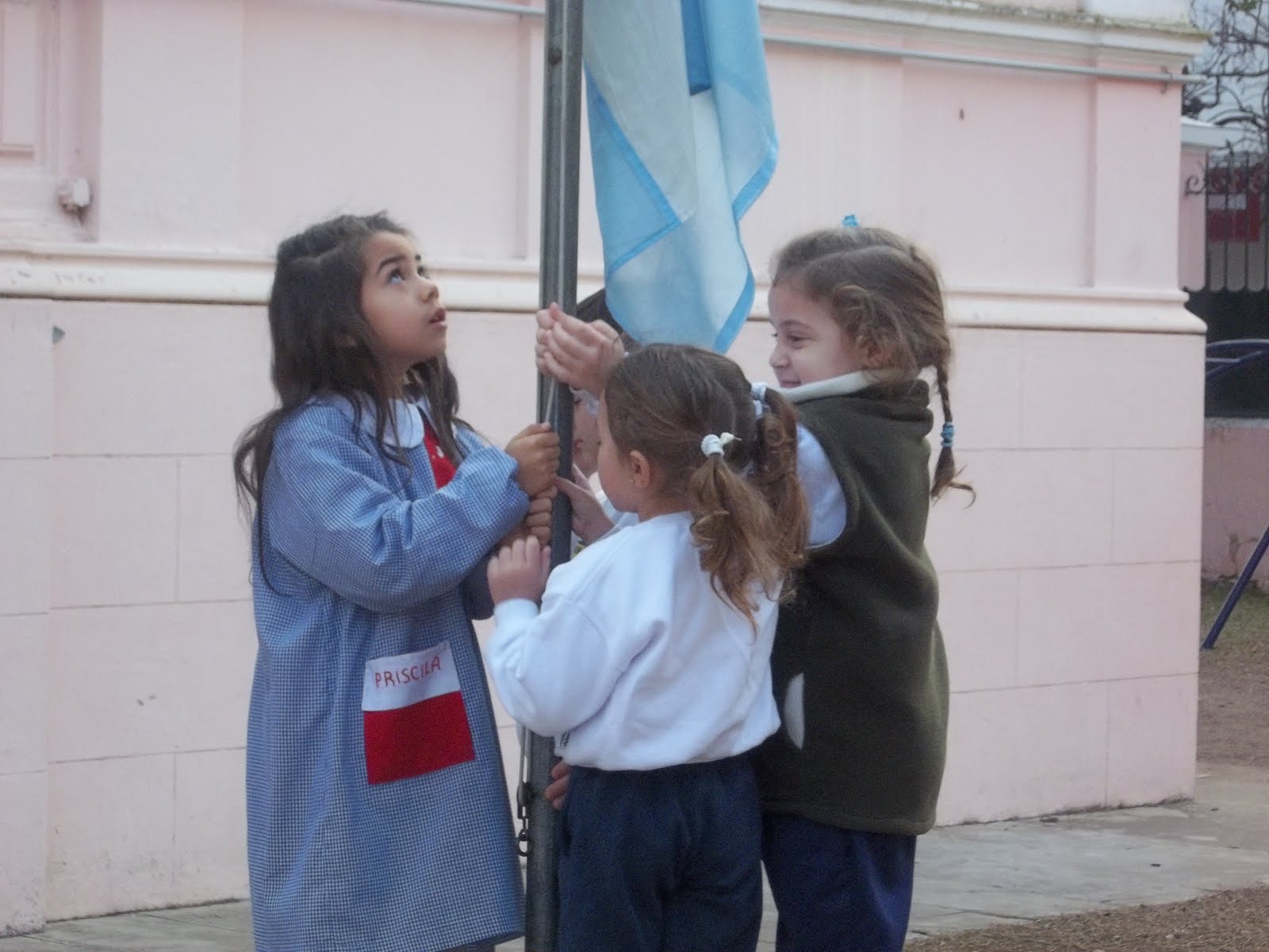 Jardin: Saludo a la Bandera
