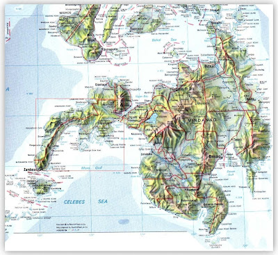 Maps of Mindanao