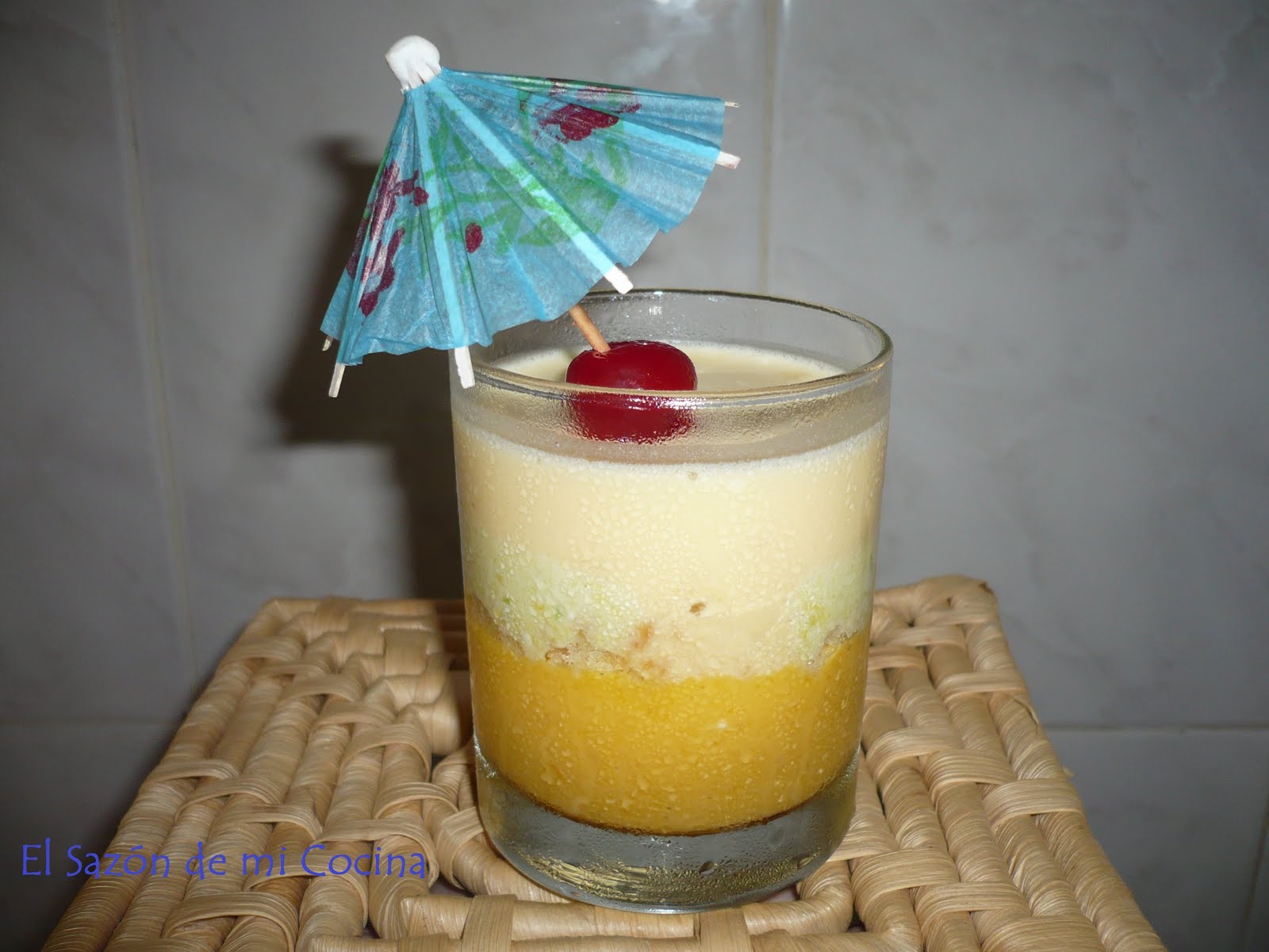 EL SAZON DE MI COCINA: Postre de frutas tropicales